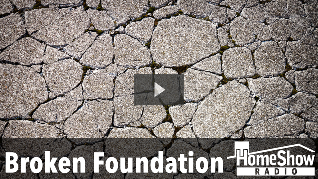 What would cause a corner of my foundation to break off? - HomeShow ...