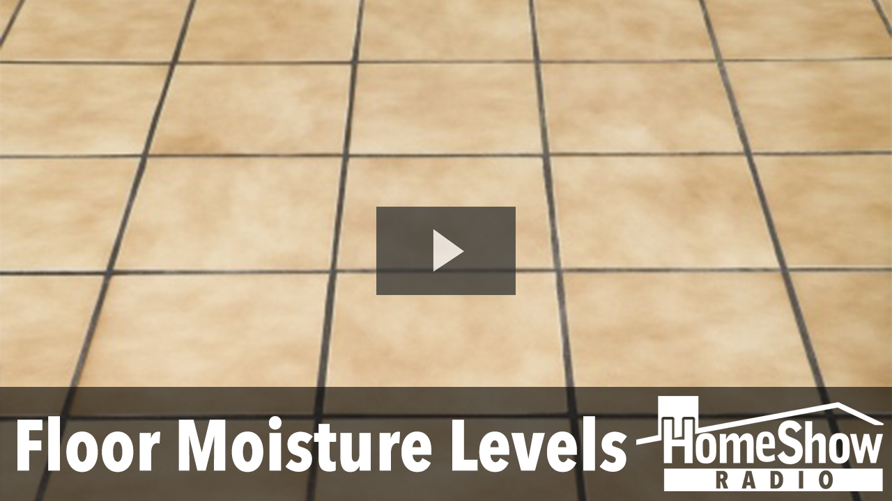 What’s the right fix for high moisture levels in our floors? - HomeShow ...