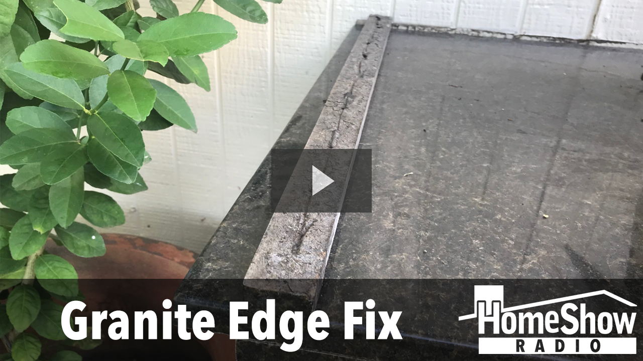 What’s the best way to repair a separated granite edge? - HomeShow ...