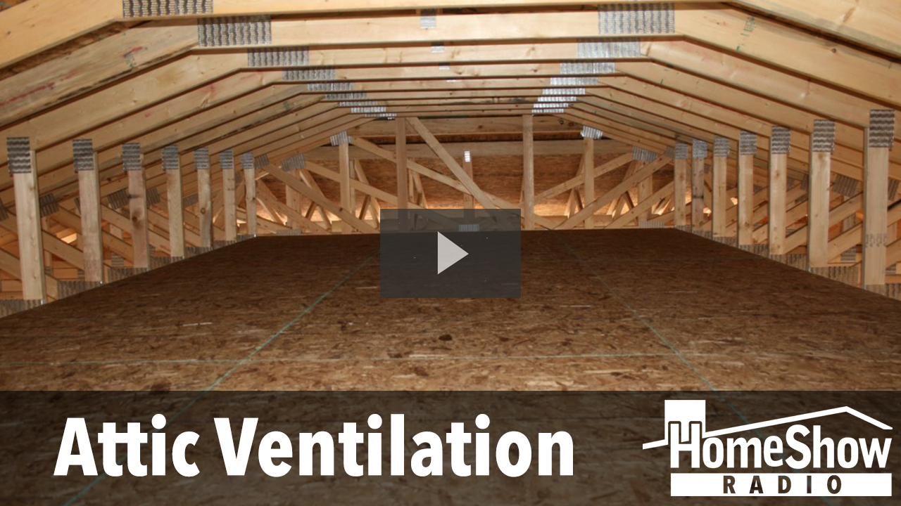 How effective are triangular gable vents and soffit vents for attic ...