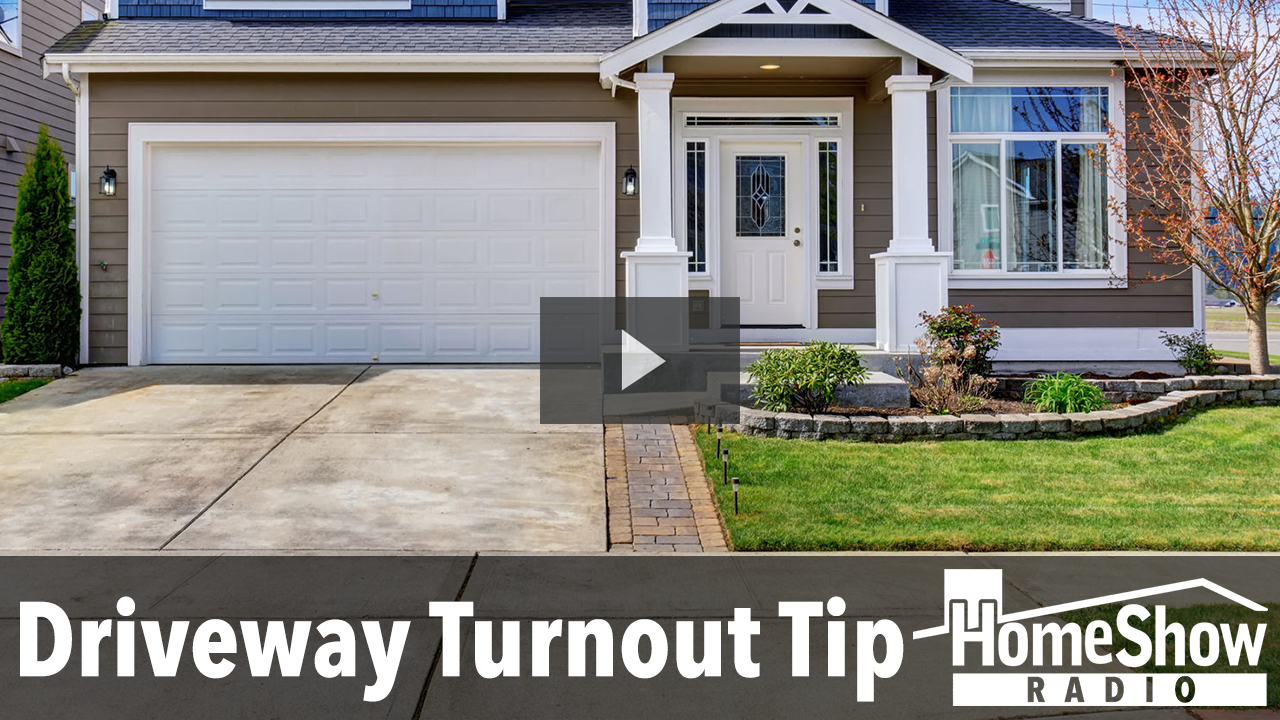 What's the best way to build a driveway turnout? - HomeShow Radio Show ...